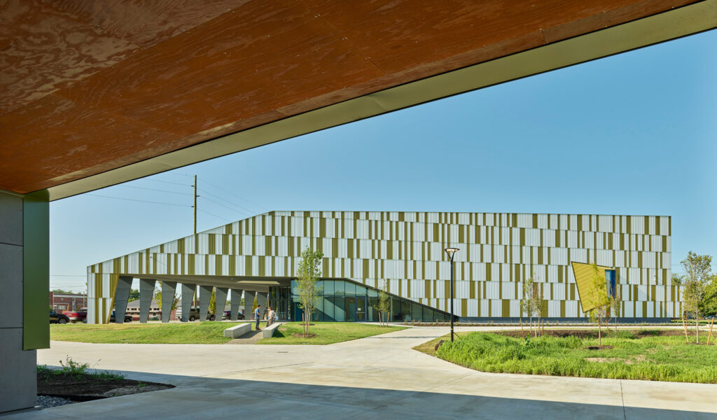 Marlon Blackwell Architects » Thaden School Performance Building